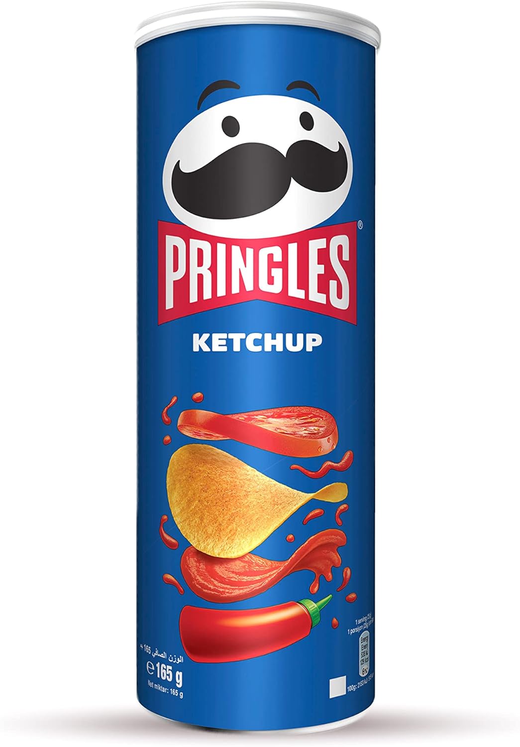 [Pack of 19] Pringles Ketchup Flavour - Potato Chips - 165gm